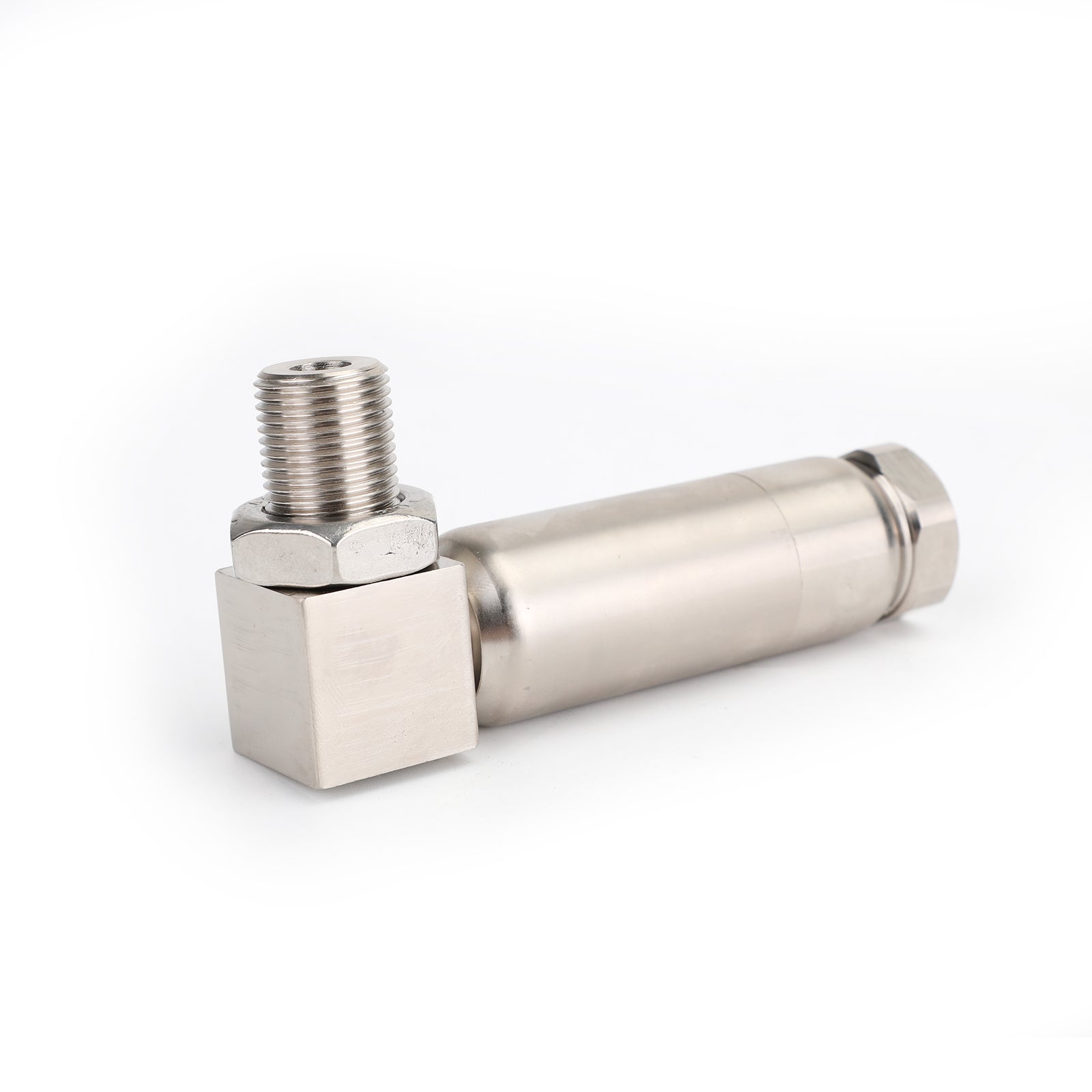 M18 X 1.5 O2 oxygen sensor angled extender spacer 90 degree O2 extensi ...