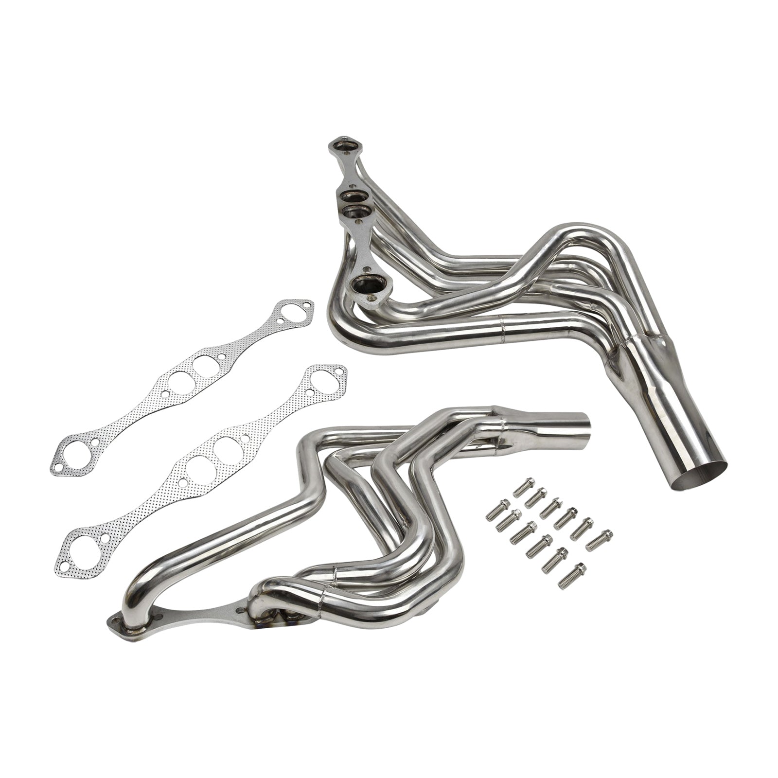 Chevrolet 1970-1987 SBC 267-400 V8 Stainless Steel Exhaust Manifold He ...